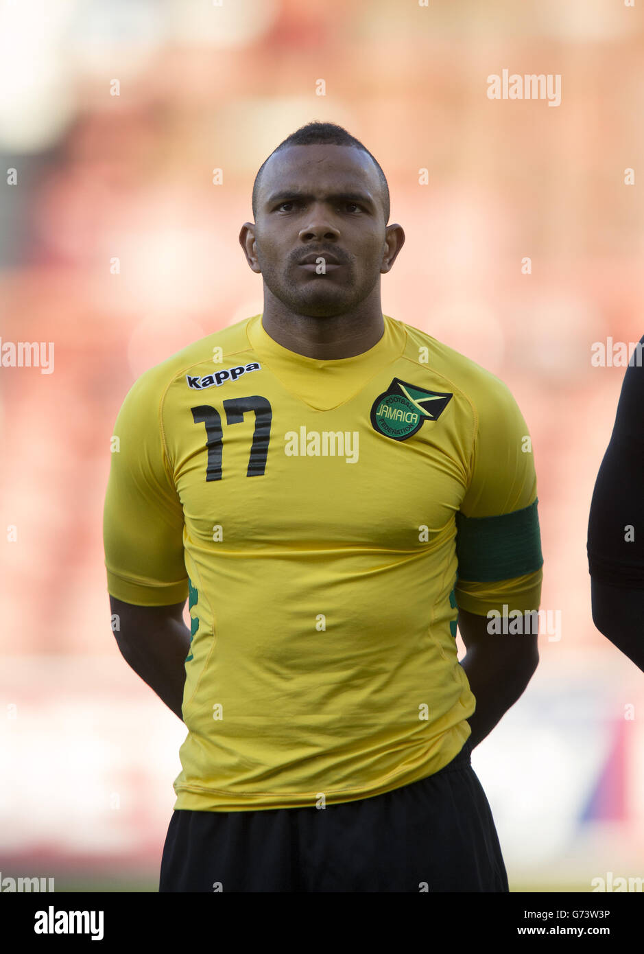 Soccer international friendly jamaica v egypt matchroom stadium hi-res ...