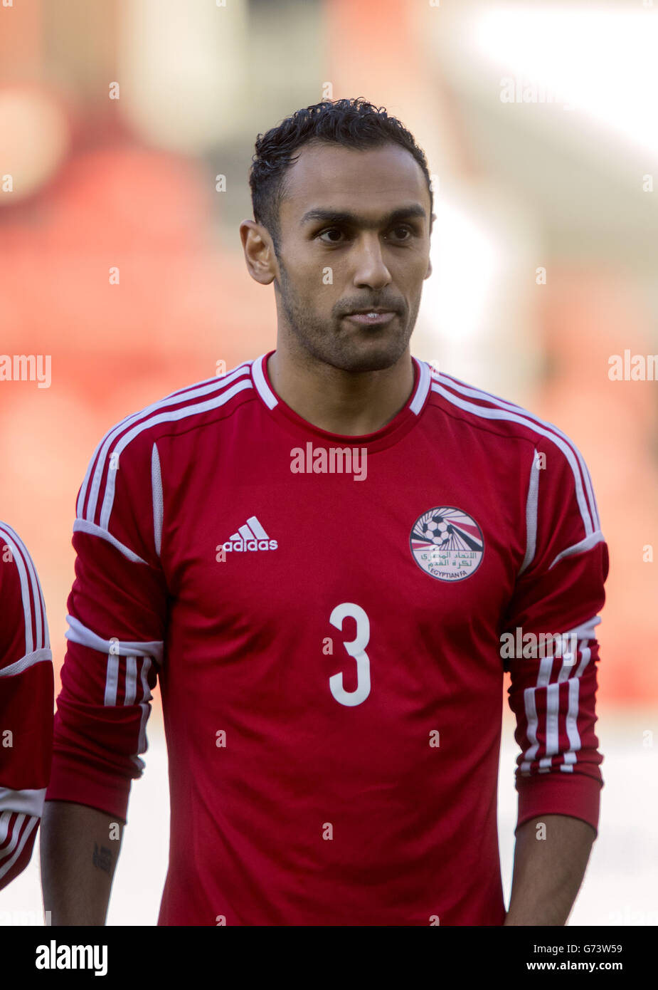 Soccer international friendly jamaica v egypt matchroom stadium hi-res ...