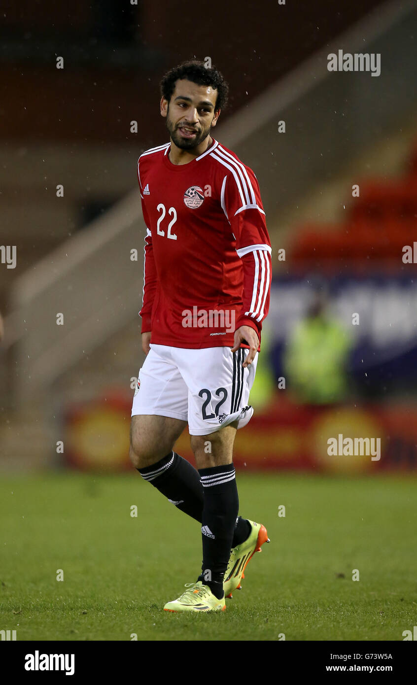Soccer international friendly jamaica v egypt matchroom stadium hi-res ...