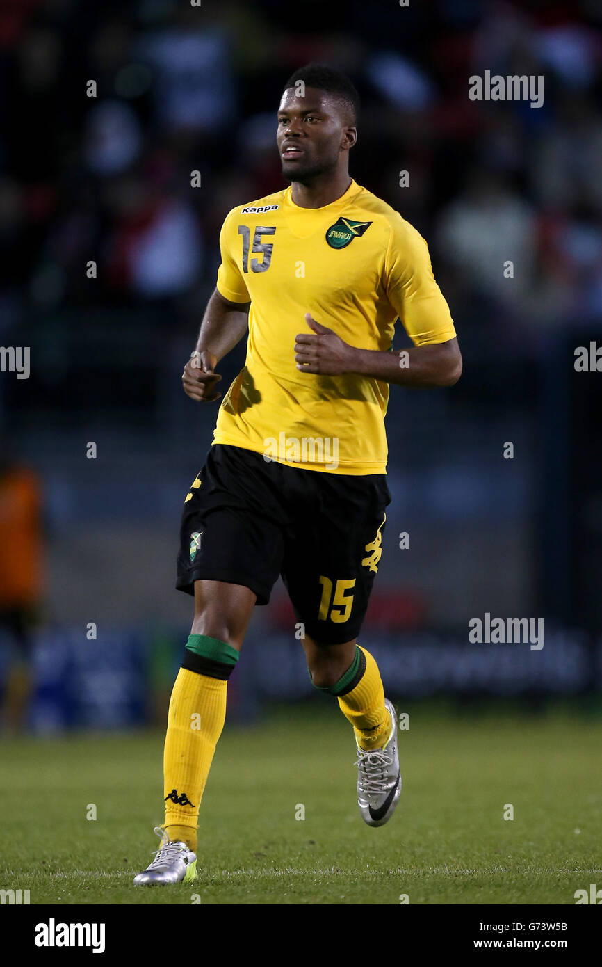 Soccer international friendly jamaica v egypt matchroom stadium hi-res ...