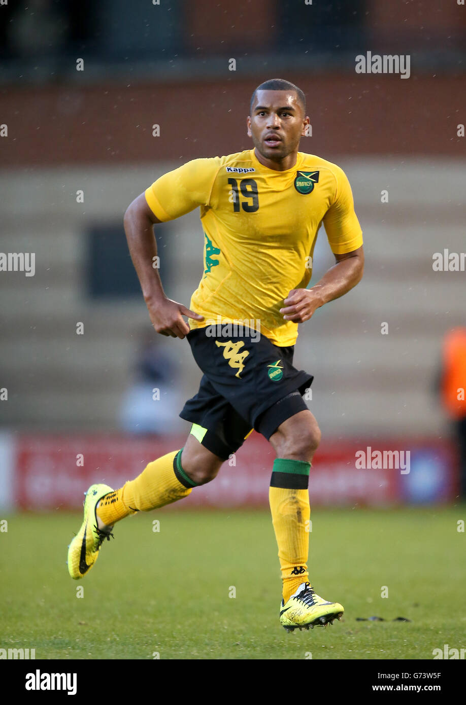 Soccer international friendly jamaica v egypt matchroom stadium hi-res ...
