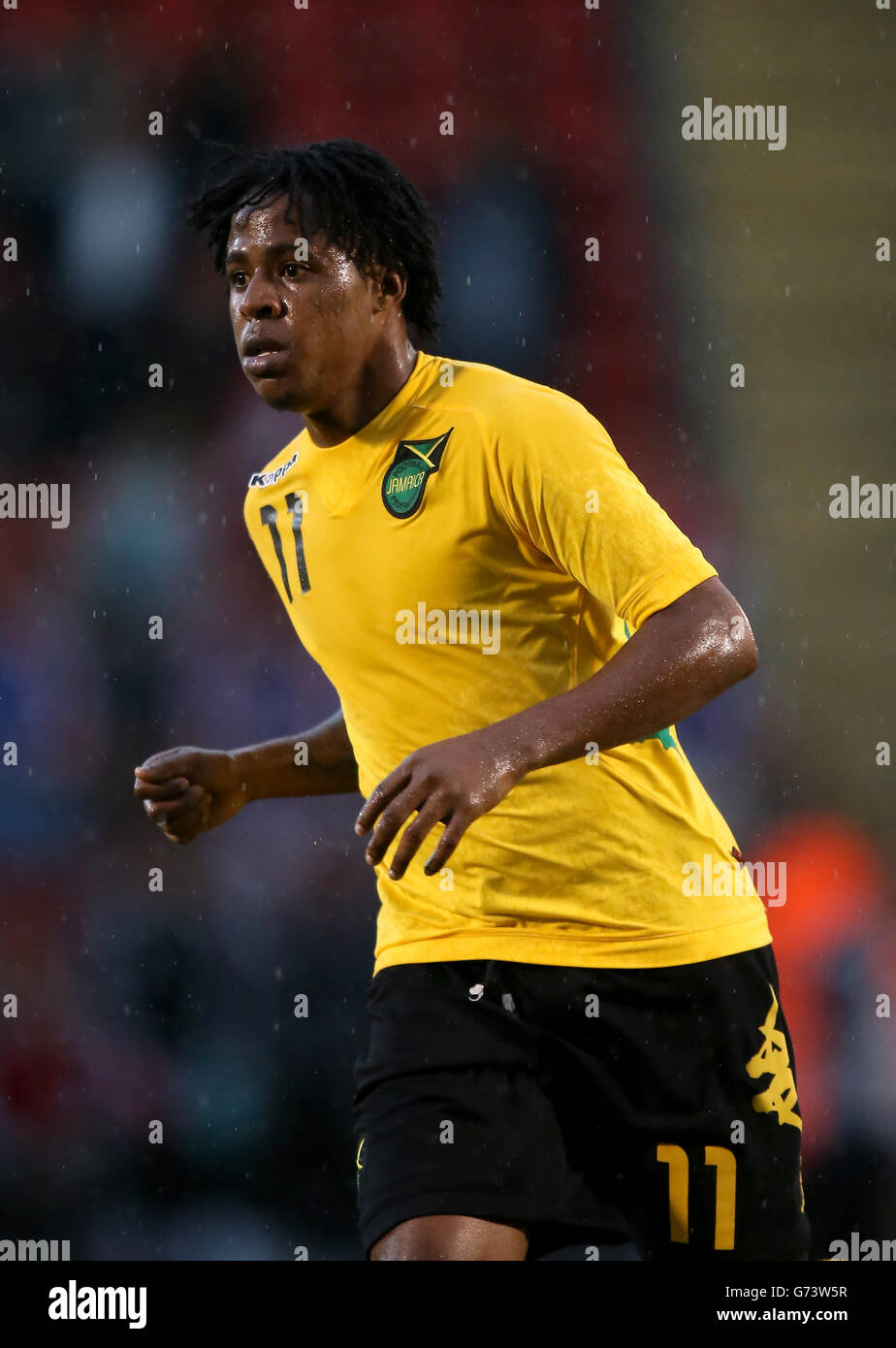 Soccer international friendly jamaica v egypt matchroom stadium hi-res ...