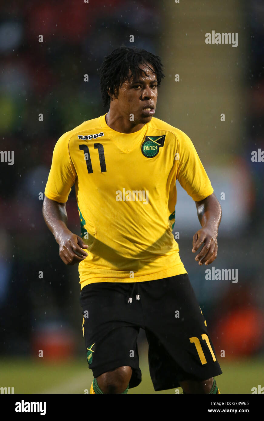 Soccer international friendly jamaica v egypt matchroom stadium hi-res ...