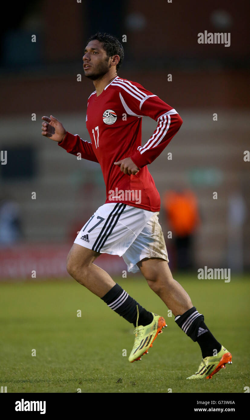 Soccer international friendly jamaica v egypt matchroom stadium hi-res ...