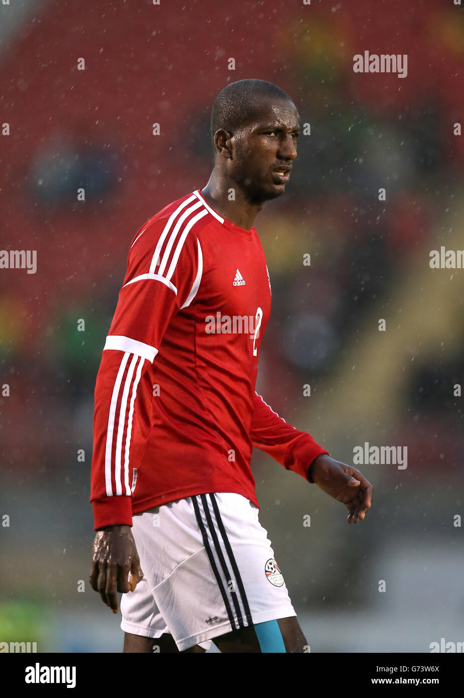 Soccer international friendly jamaica v egypt matchroom stadium hi-res ...