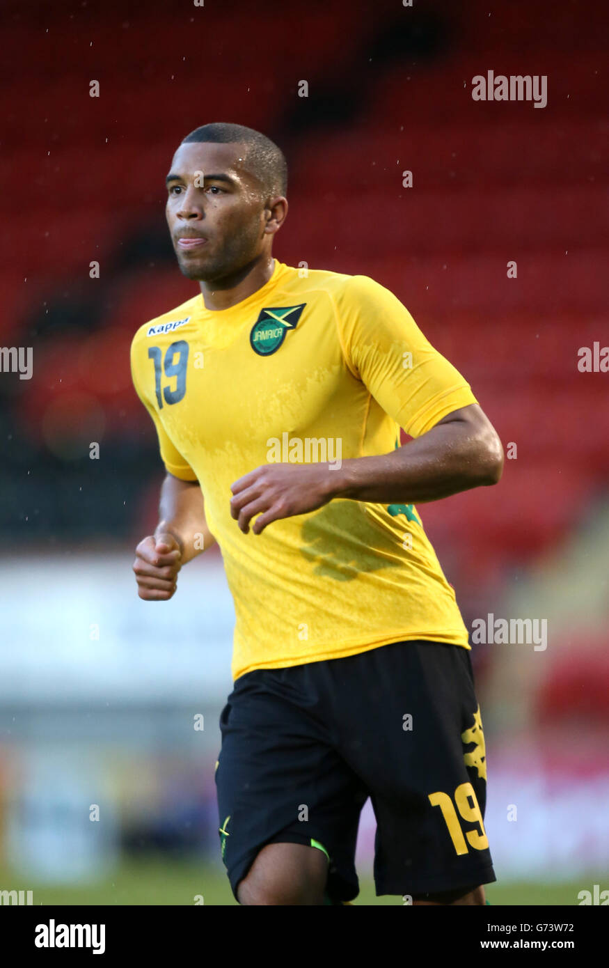 Soccer international friendly jamaica v egypt matchroom stadium hi-res ...