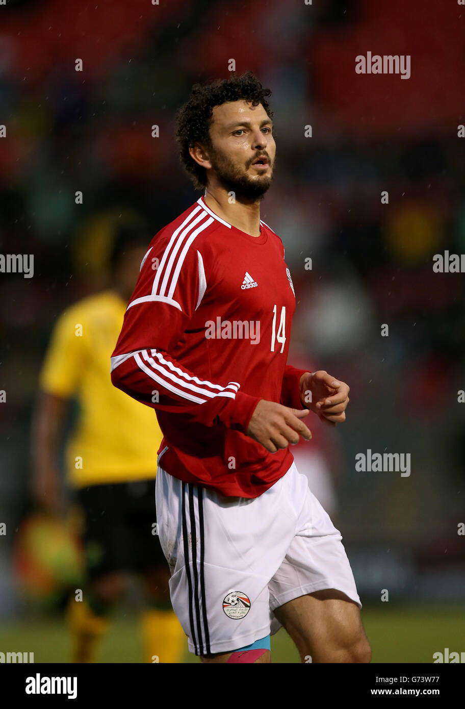 Soccer international friendly jamaica v egypt matchroom stadium hi-res ...