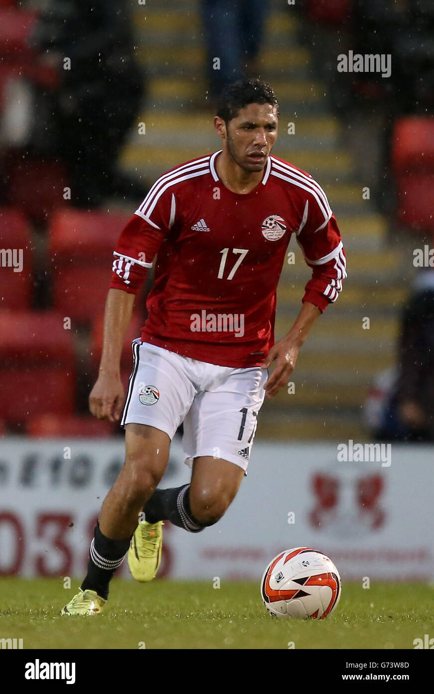 Soccer international friendly jamaica v egypt matchroom stadium hi-res ...