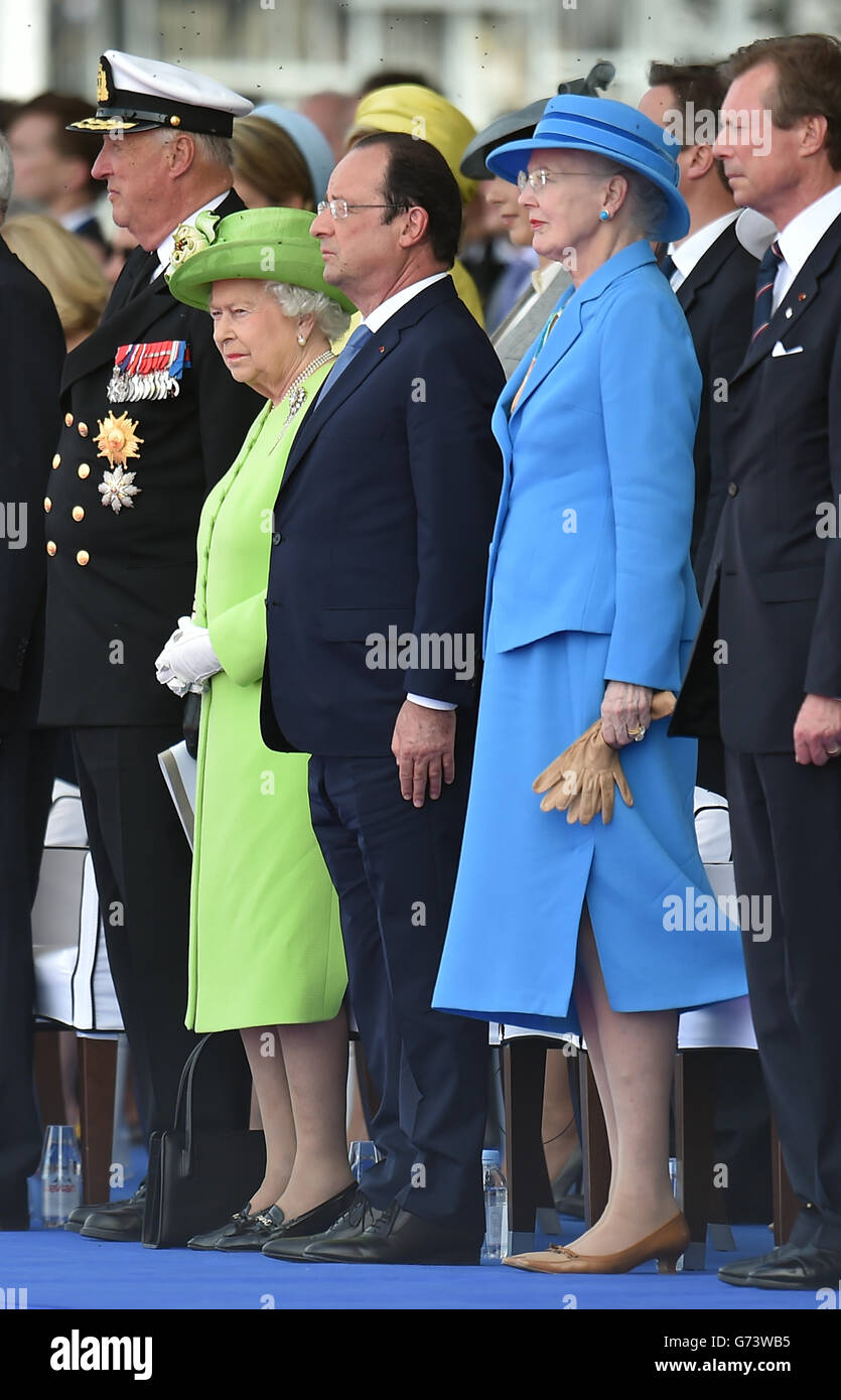 Queen margrethe ii denmark d day hi-res stock photography and images ...