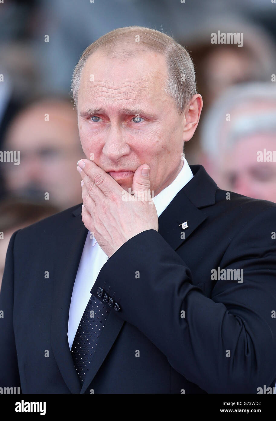 Russian President Vladimir Putin during an International Ceremony with ...