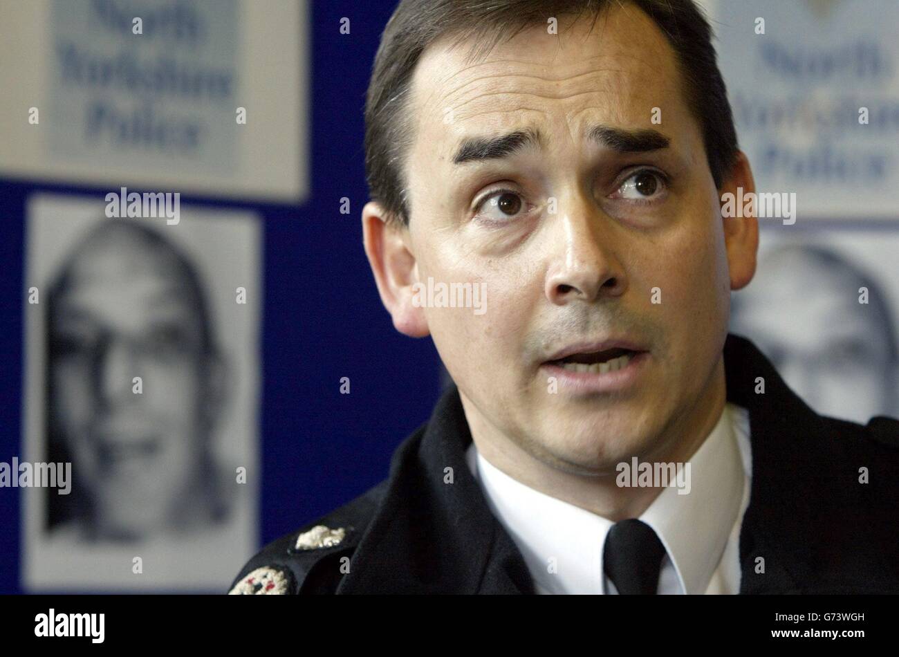 Crime murder police det chief constable roger baker hi-res stock ...