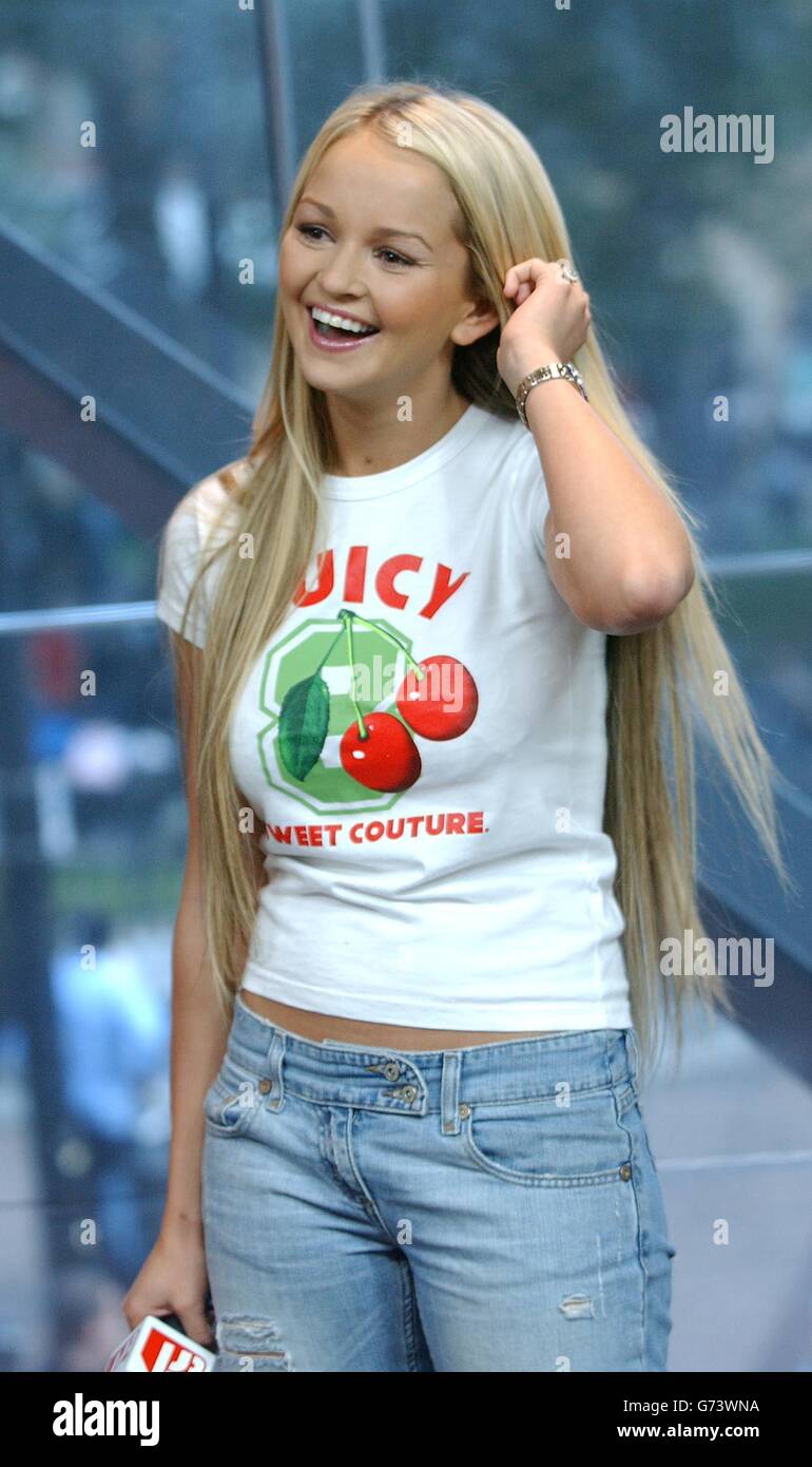 Jennifer Ellison MtvTrl Stock Photo - Alamy