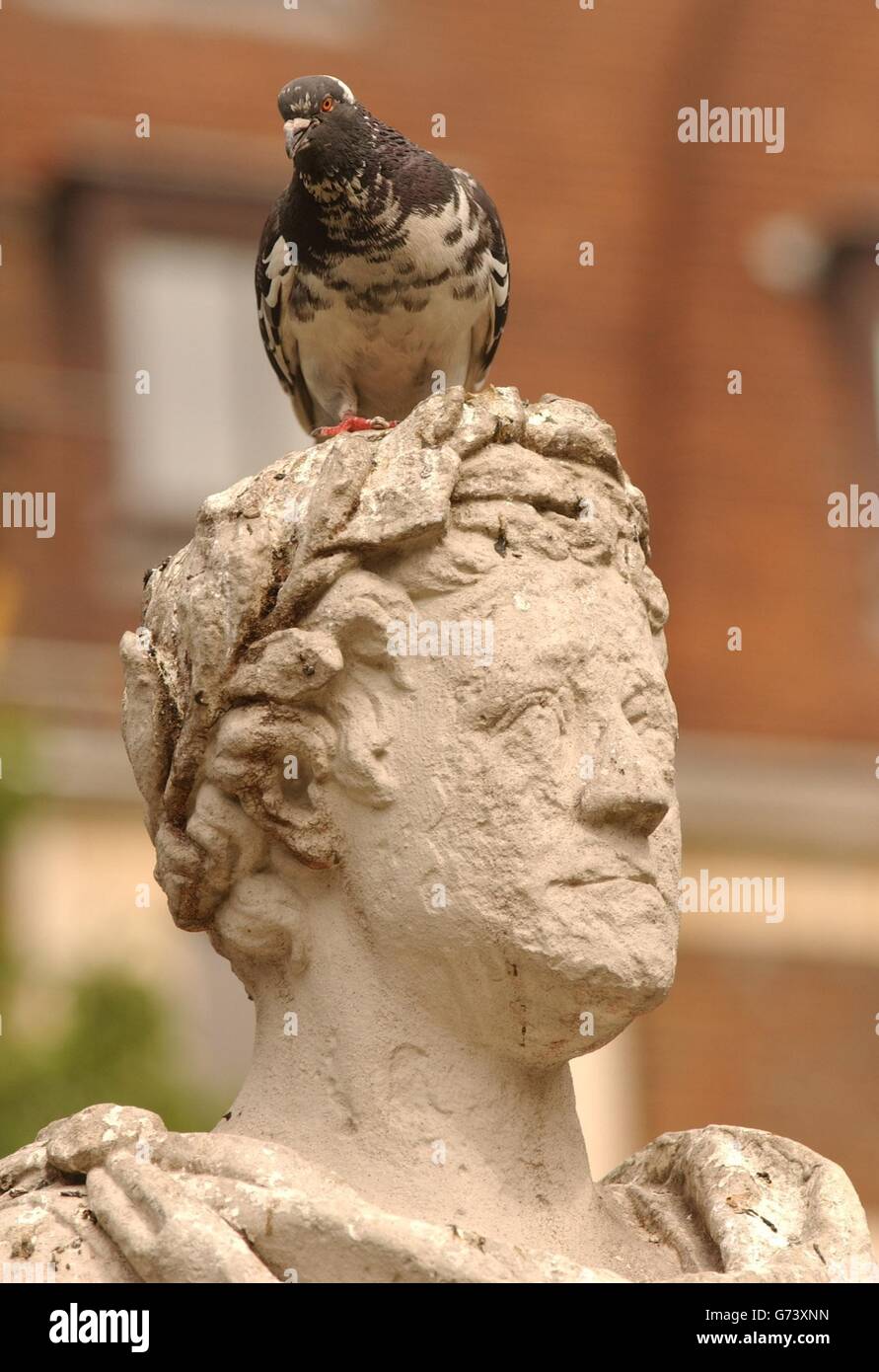 Statue in Golden Square Stock Photo - Alamy