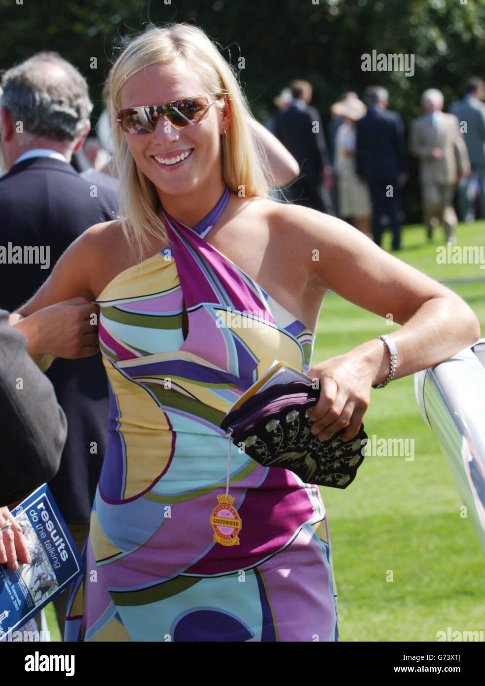 Horseracing royal zara phillips ahzaraphillips hi-res stock photography ...