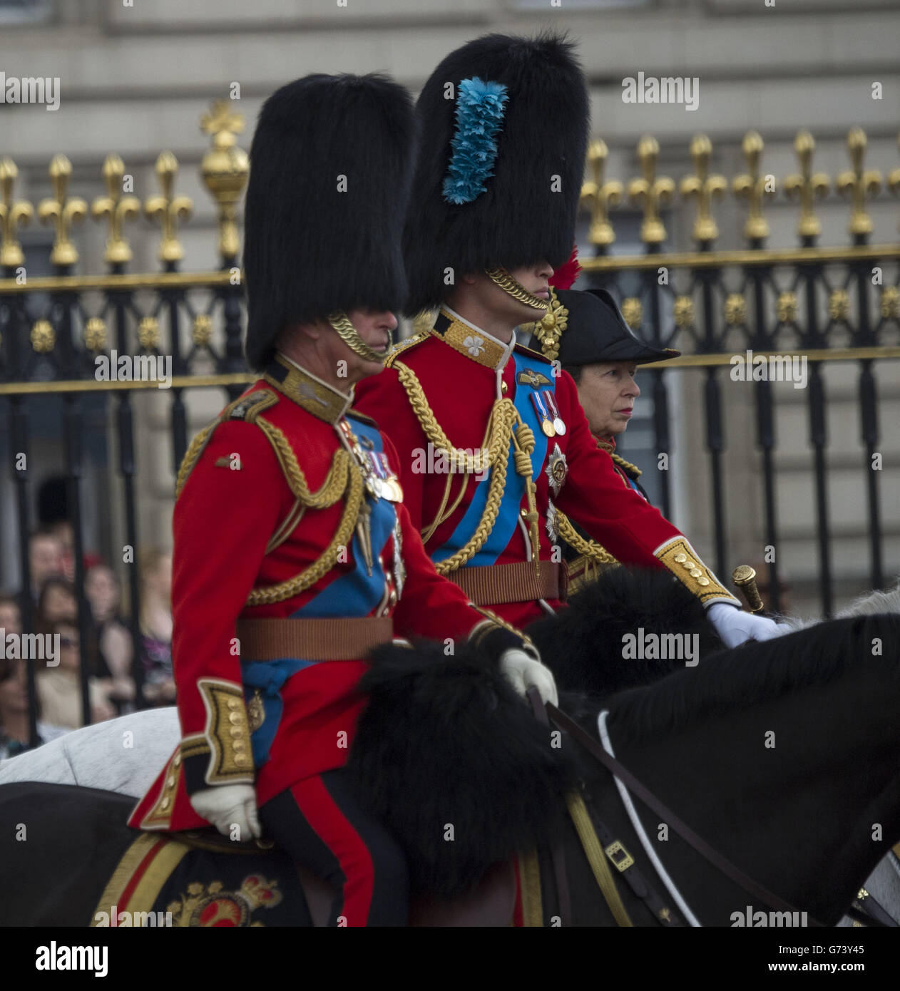 Trooping the Colour parade Stock Photo - Alamy