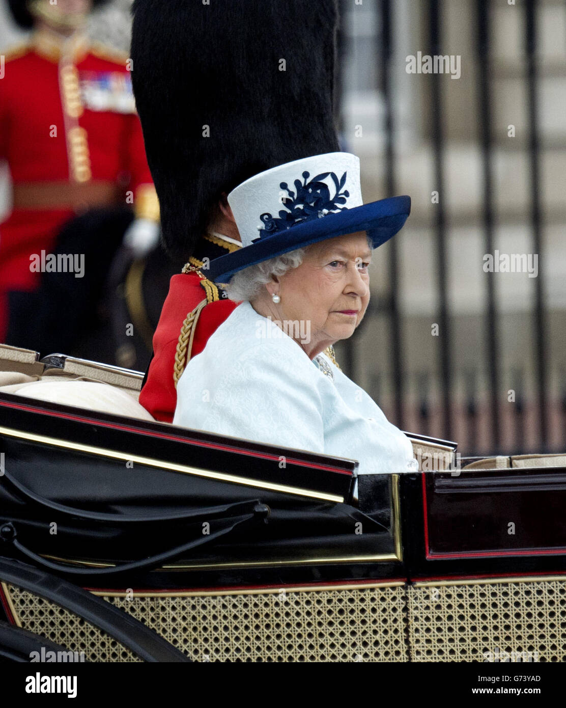 Trooping the Colour parade Stock Photo - Alamy