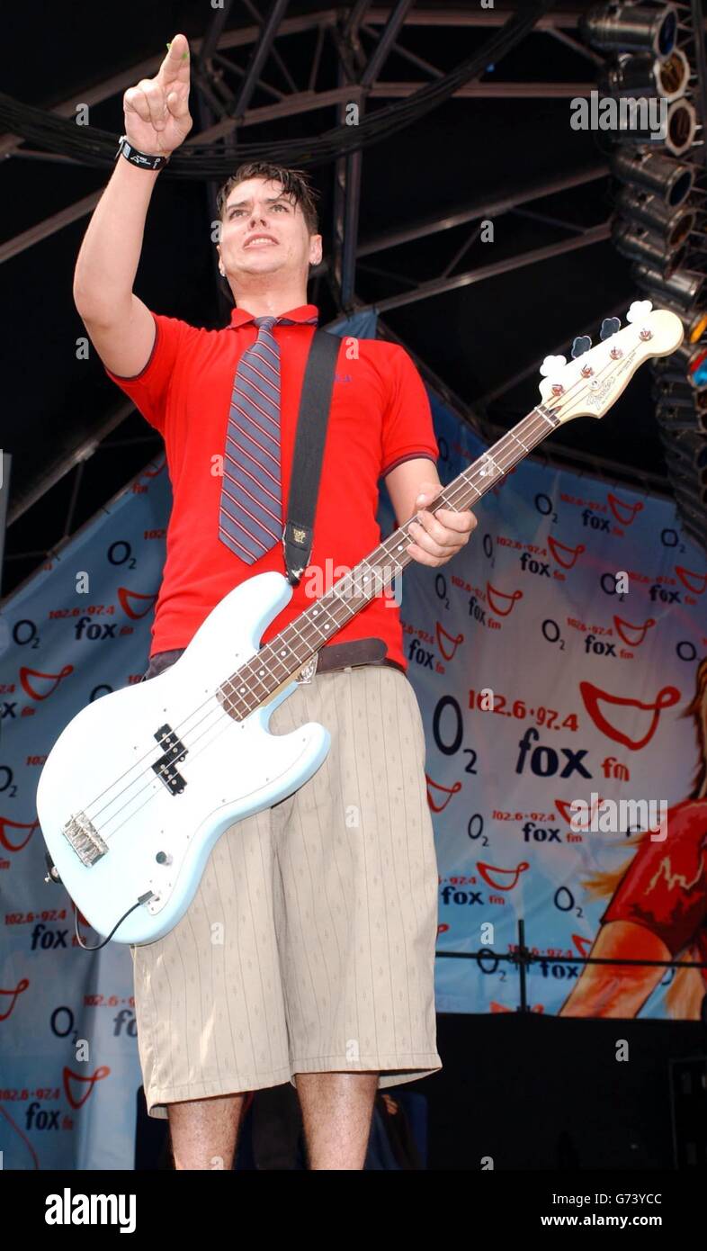 Matt Willis - Fox FM Party in the Park Stock Photo - Alamy