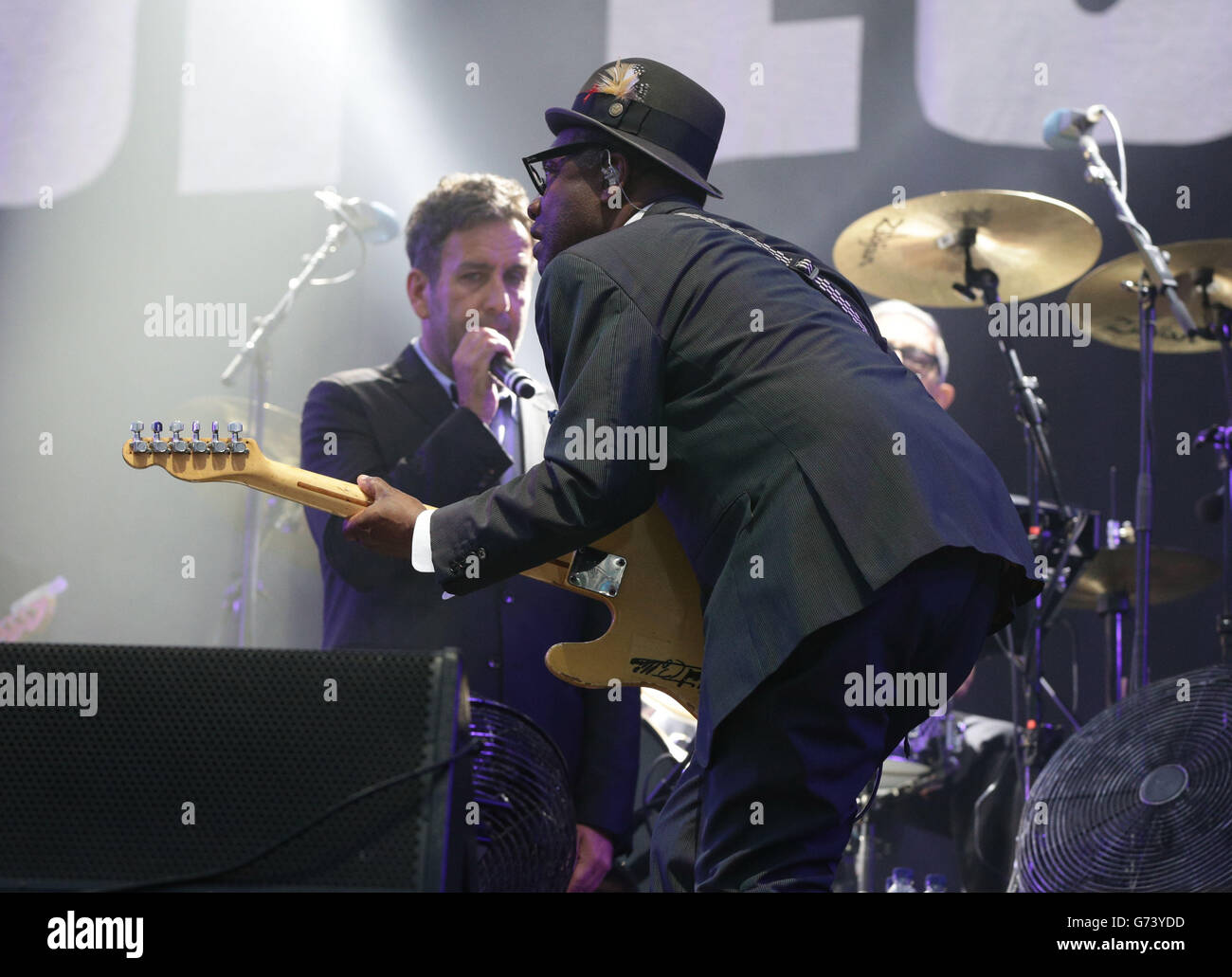 Terry Hall and Lynval Golding of The Specials on the Main Stage, at the ...