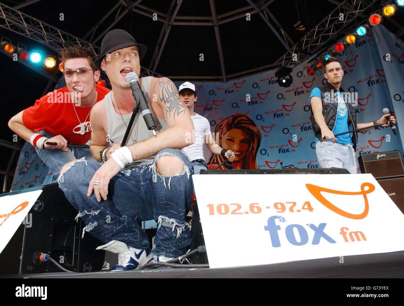Phixx - Fox FM Party in the Park Stock Photo - Alamy