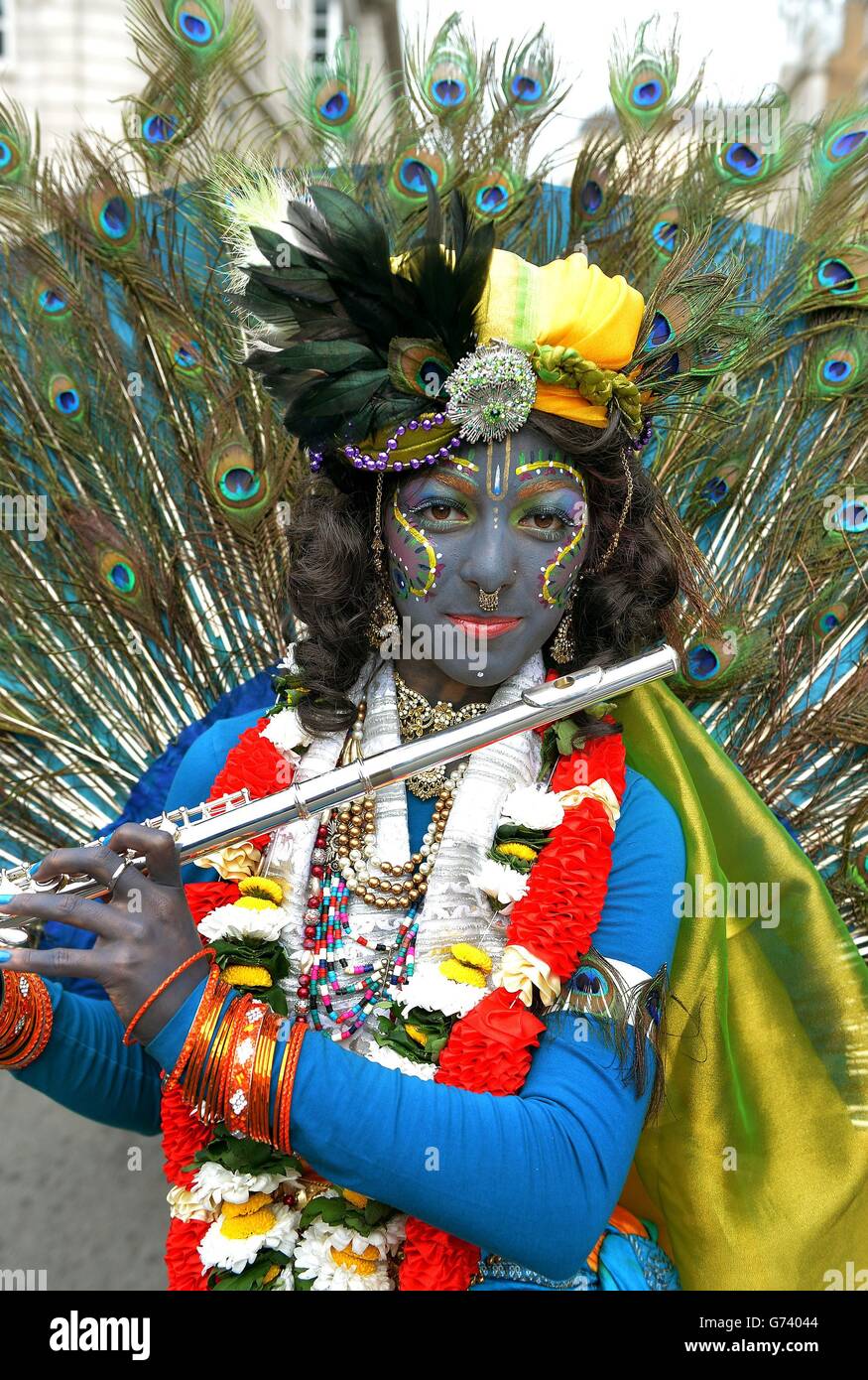 Hare Krishna Ratha-yatra festival in London Stock Photo - Alamy
