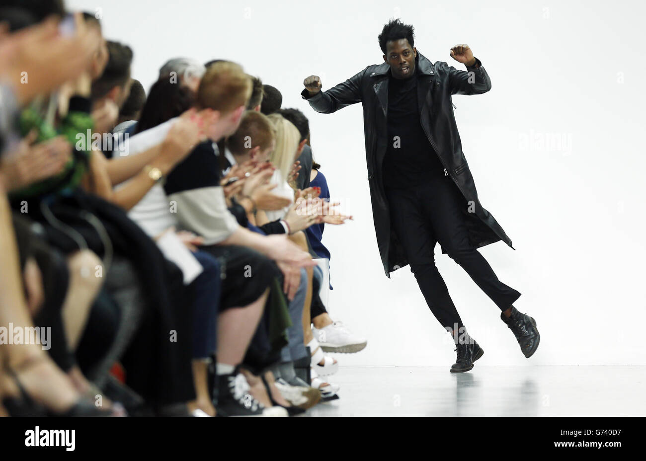 A. Sauvage catwalk - London Collections: Men 2014 Stock Photo - Alamy