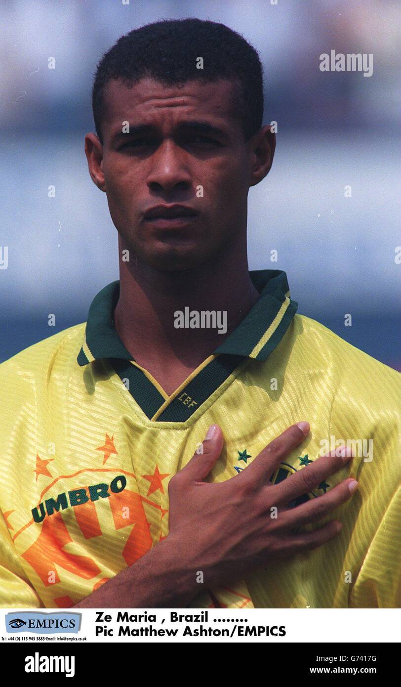 International Soccer - Fifa World Stars Team v Brazil. Ze Maria ...