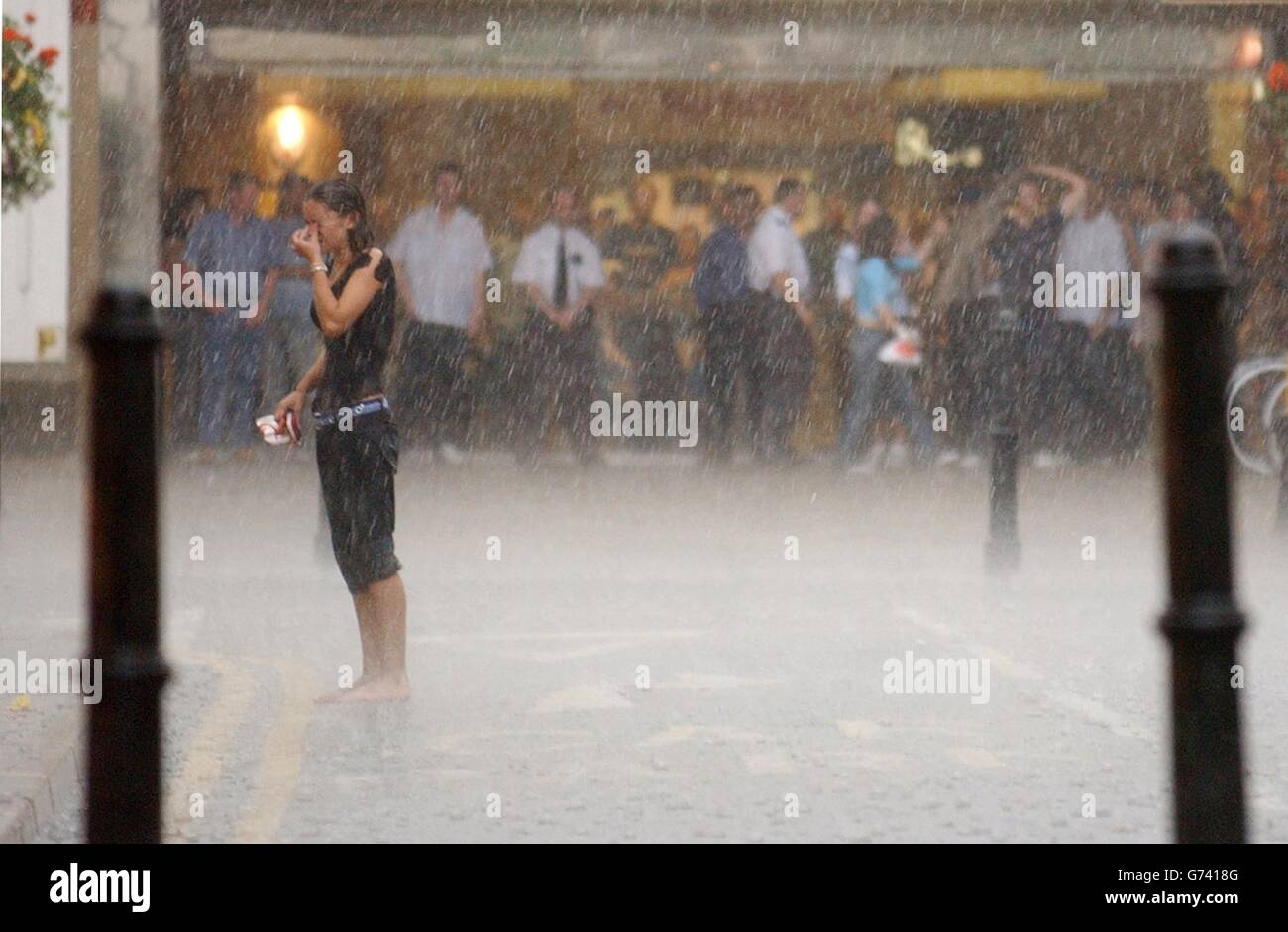 Flash Floods - Cheltenham, Gloucestershire Stock Photo - Alamy