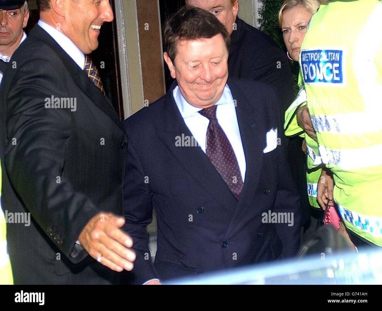 Sven Goran Eriksson Faria Alam Scandal High Resolution Stock ...