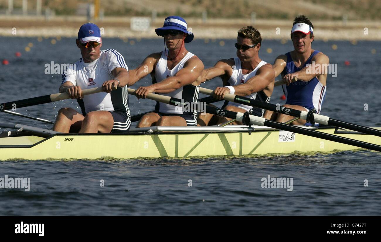 Athens GB Rowing Team Stock Photo - Alamy