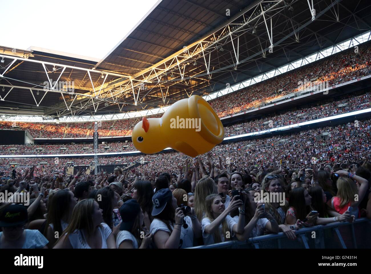 Capital FM Summertime Ball - London Stock Photo - Alamy
