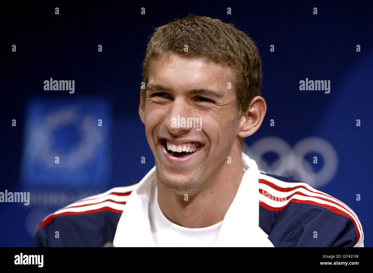 Athens Olympic Games 2004 Mark Phelps Stock Photo - Alamy