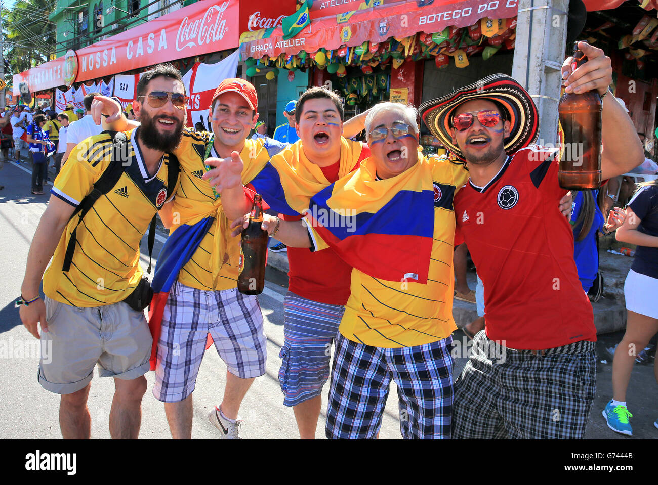 Hot Colombian Soccer Fans