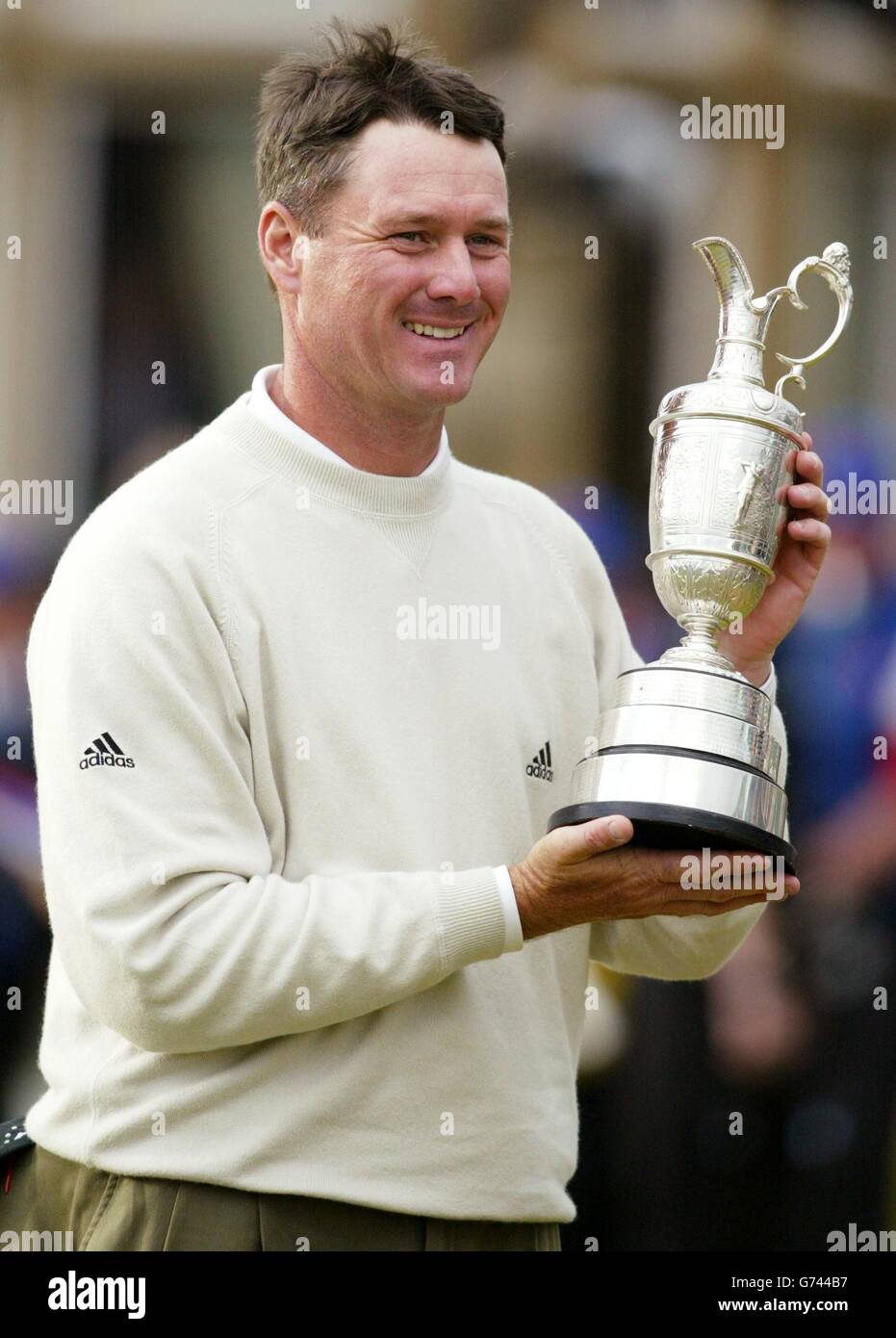 Usas todd hamilton claret jug winning 133rd open championship hi-res ...