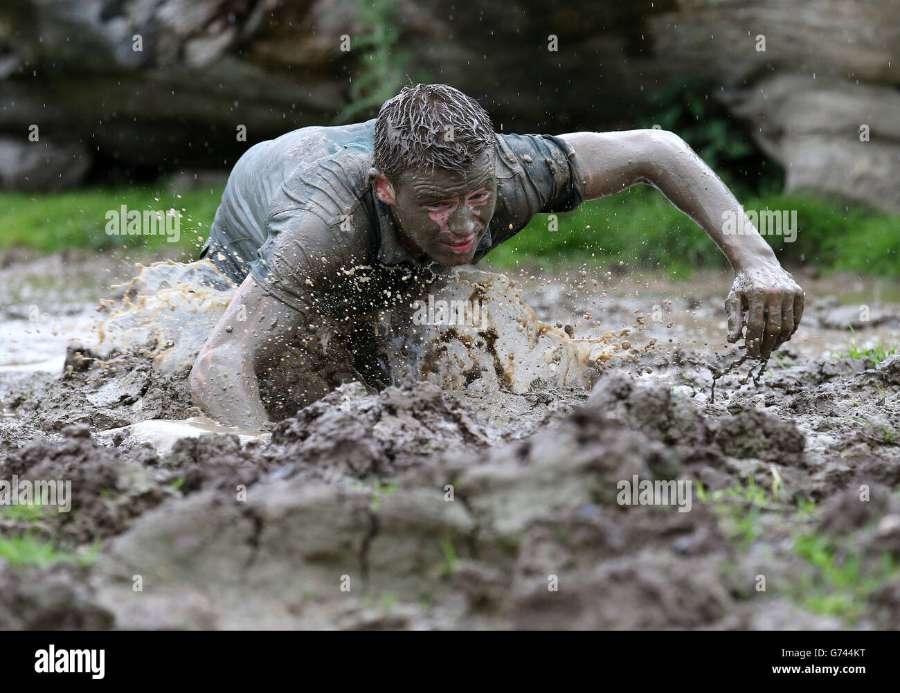 Tough Mudder challenge Stock Photo - Alamy