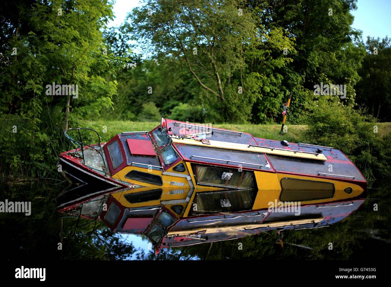Capsized boat in ireland hi-res stock photography and images - Alamy