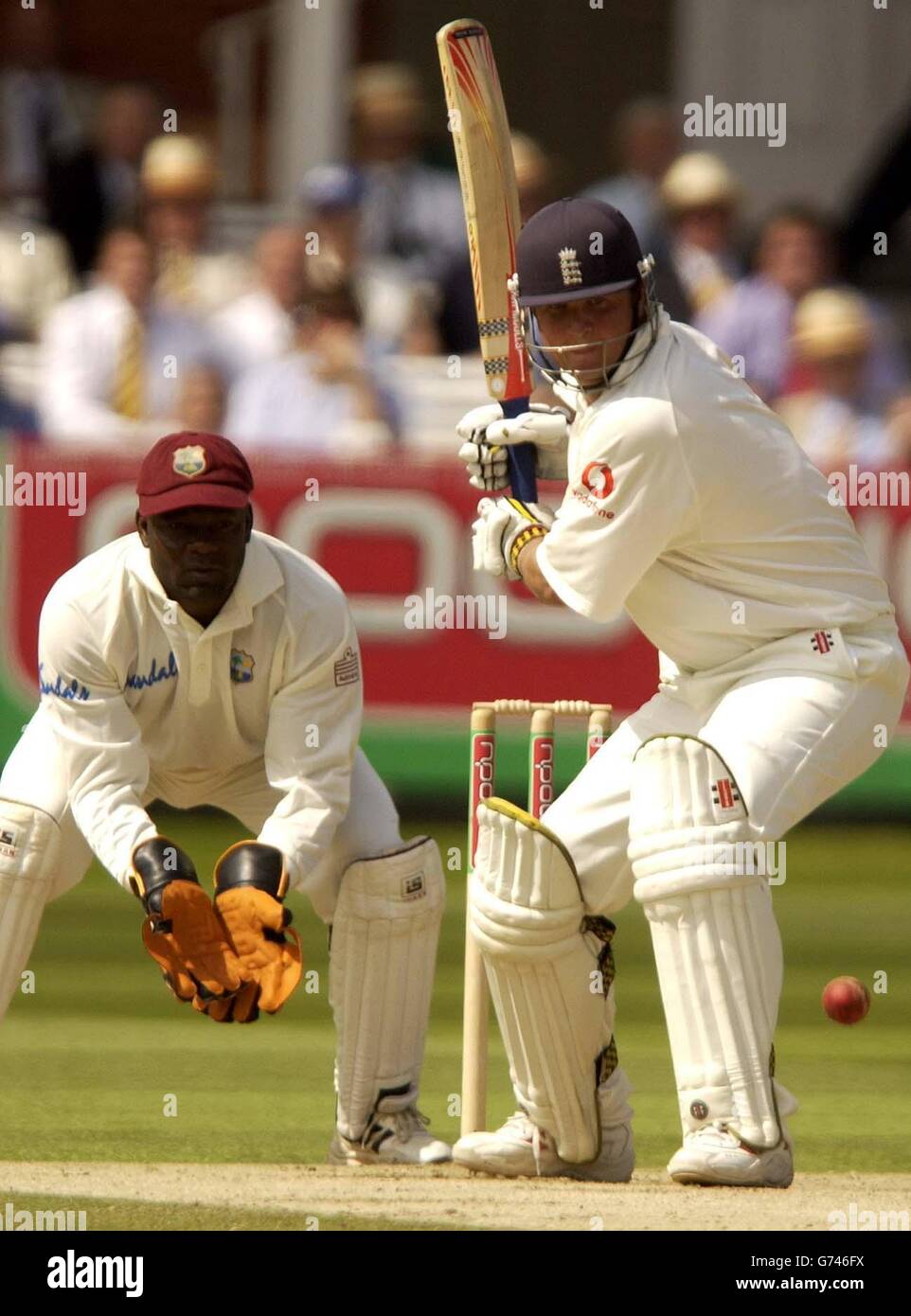 Cricket Action Robert Key High Resolution Stock Photography and Images ...