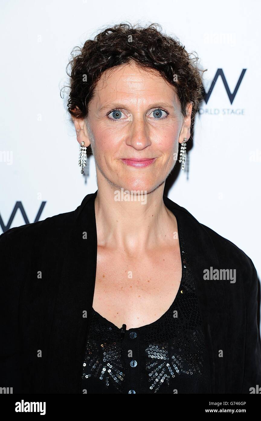 Hannah Stokely arrives for the premiere of Now : In the Wings on a ...