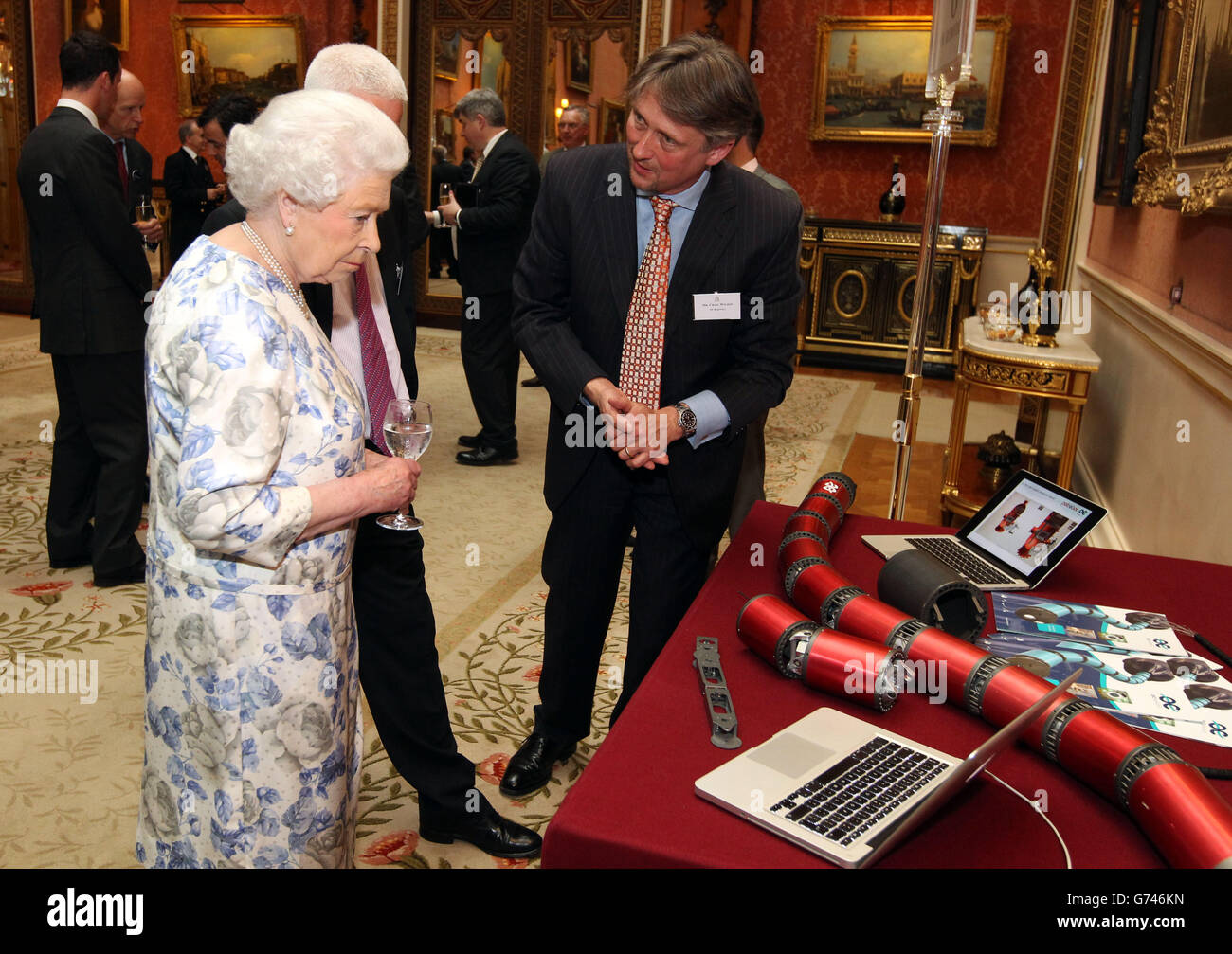 Reception recognise uk technology sector buckingham palace hi-res stock ...