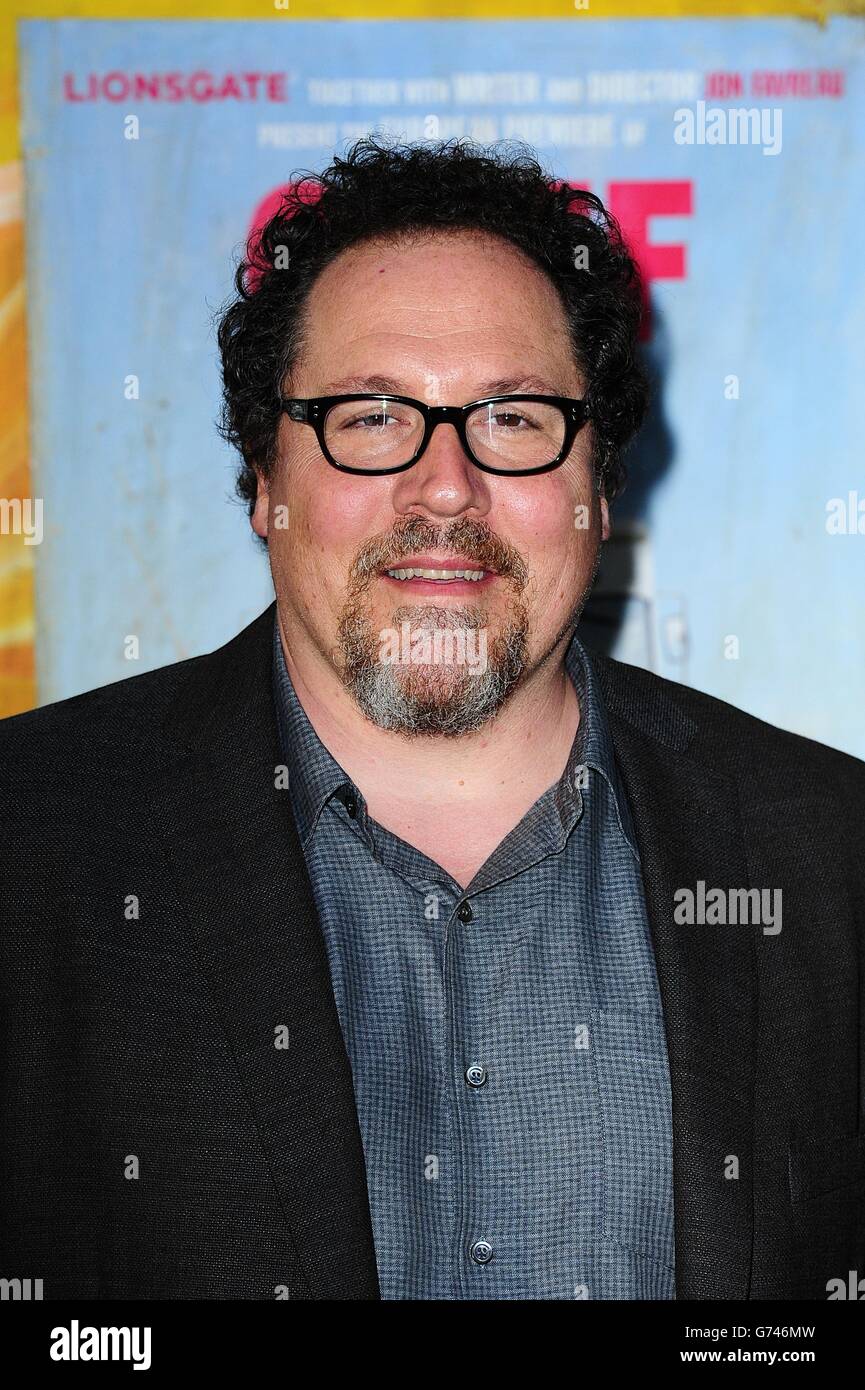 Jon Favreau arriving for the European Premiere of Chef, at the The ...