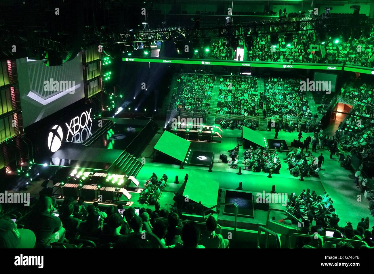 The E3 gaming conference takes place in Los Angeles, USA, where ...
