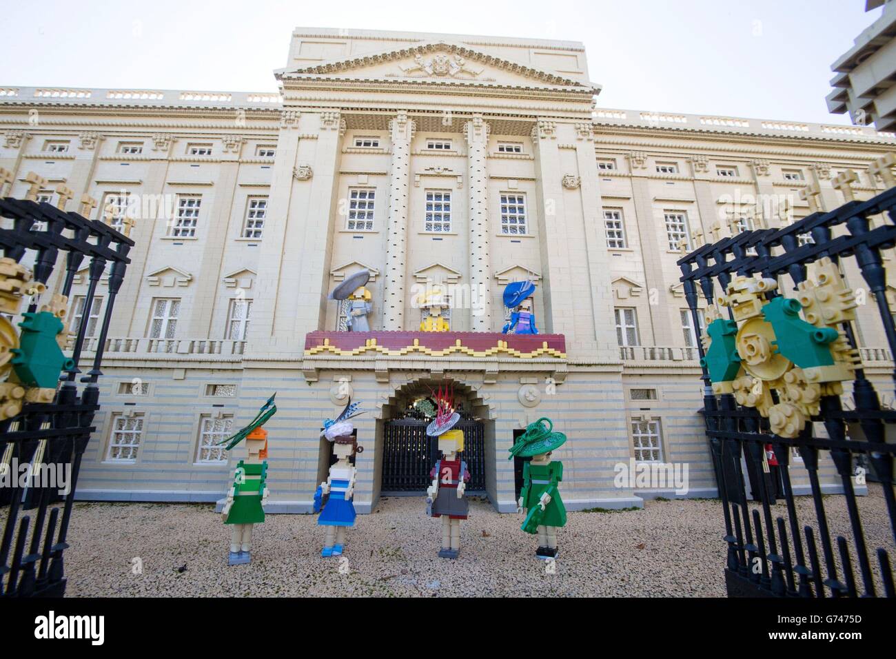 Royal lego figures at Legoland Stock Photo - Alamy
