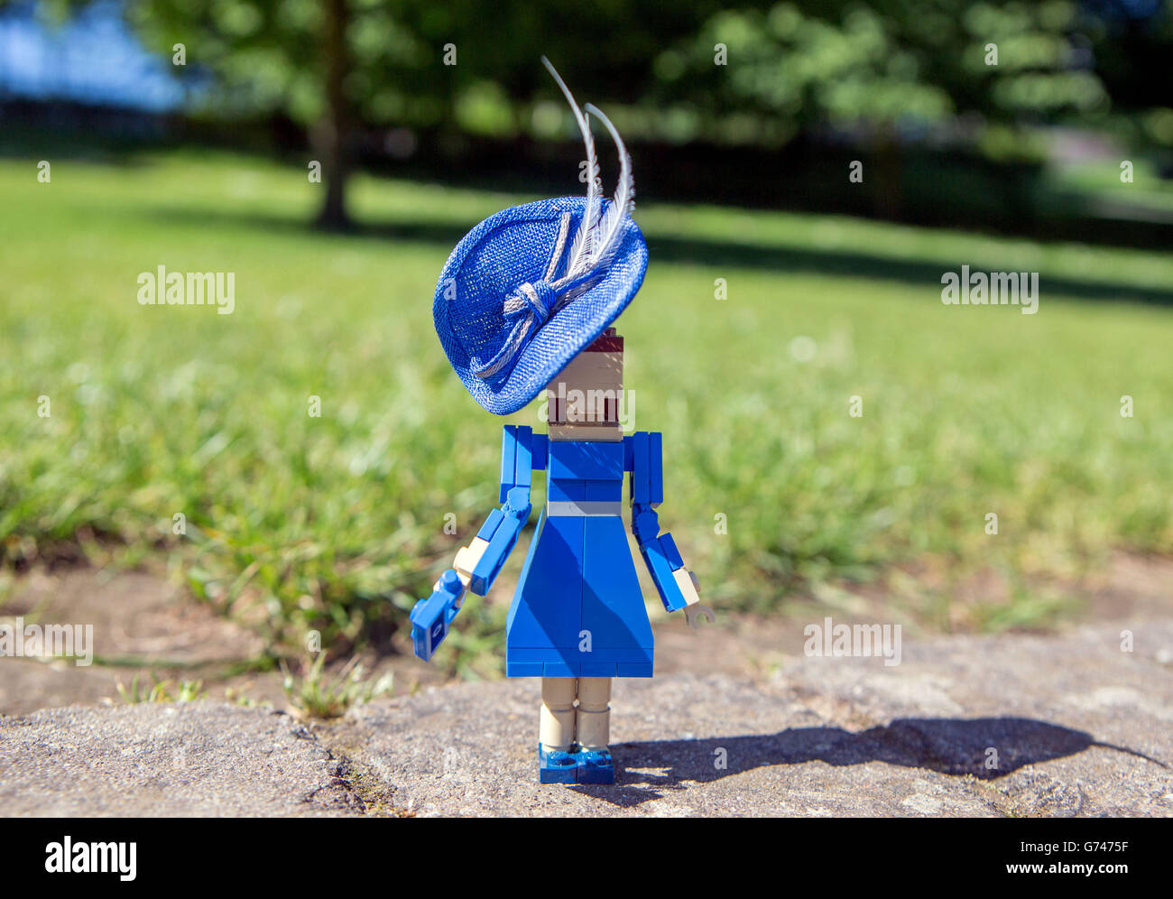 Royal lego figures at Legoland Stock Photo - Alamy