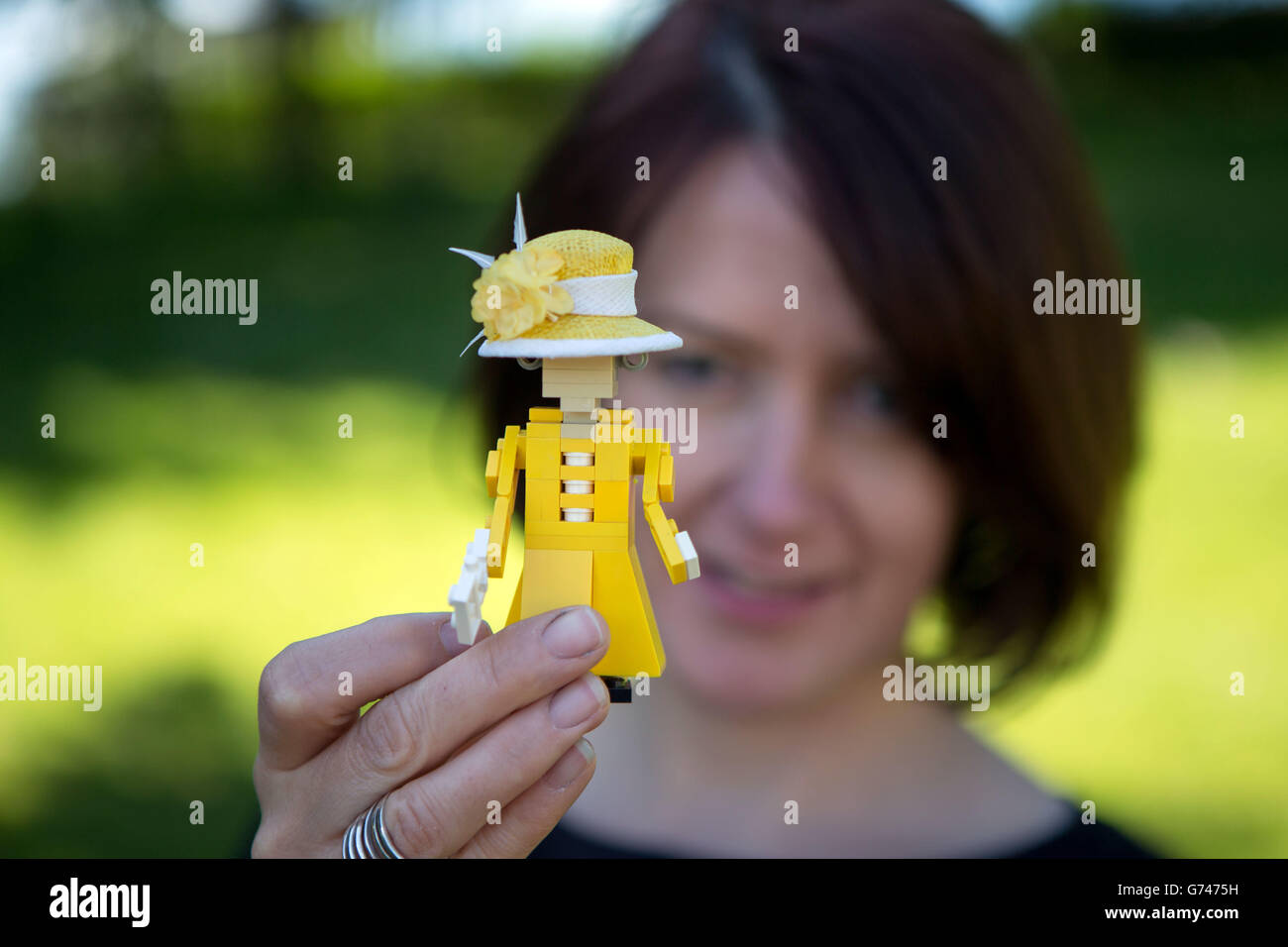 Royal lego figures at Legoland Stock Photo - Alamy