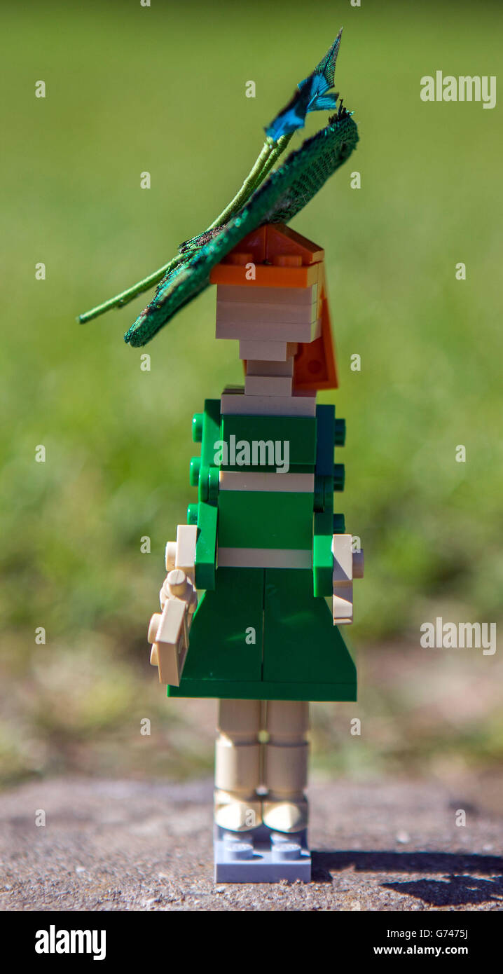 Legoland Windsor Resort's 10cm model of Princess Beatrice who has been ...