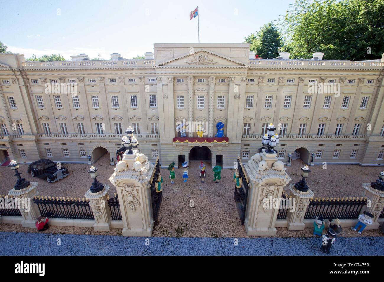 Royal lego figures at Legoland Stock Photo - Alamy