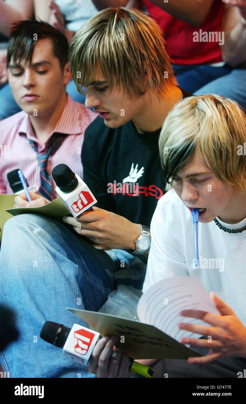 James Bourne Pop Group Busted High Resolution Stock Photography and ...