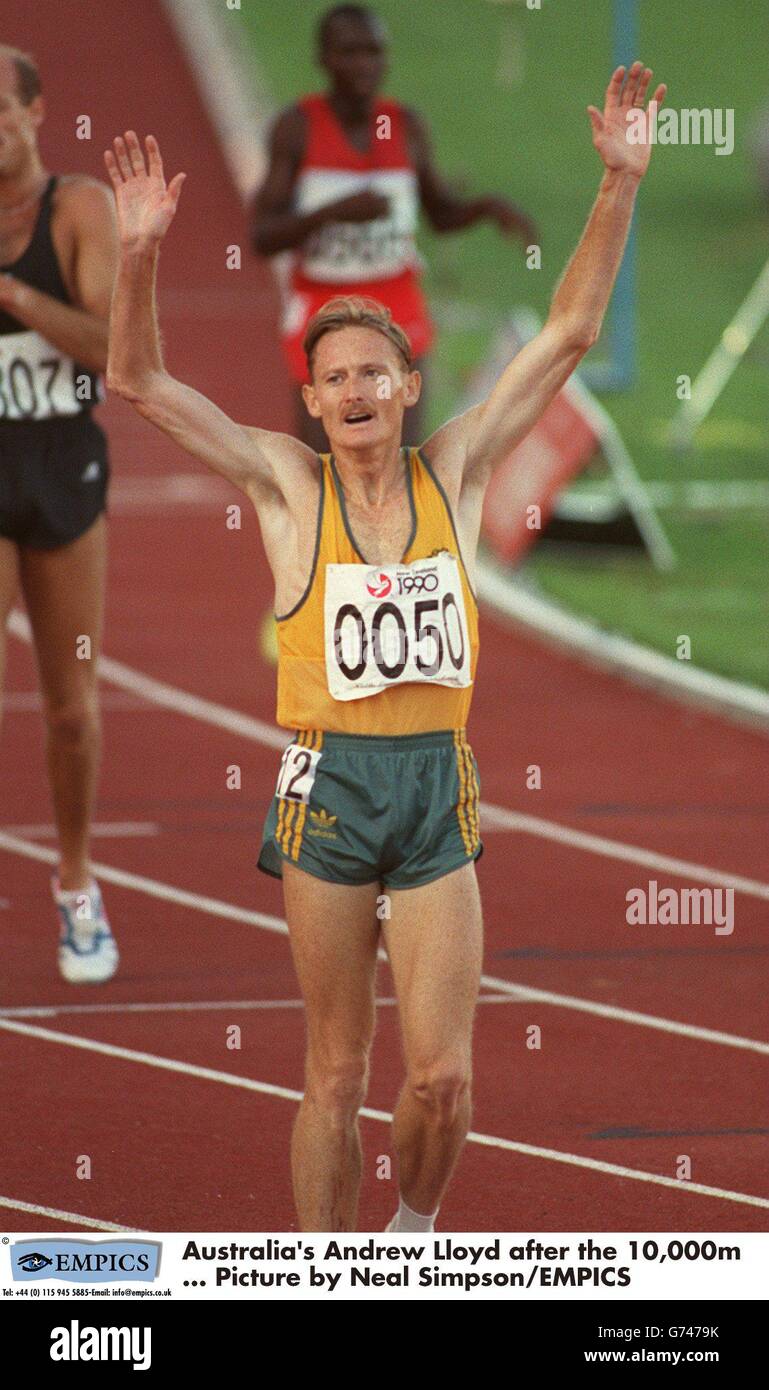 Athletics-Commonwealth Games Auckland Stock Photo - Alamy