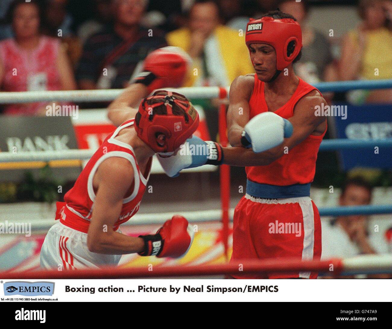 Boxing action picture by neal simpson empics hi-res stock photography ...