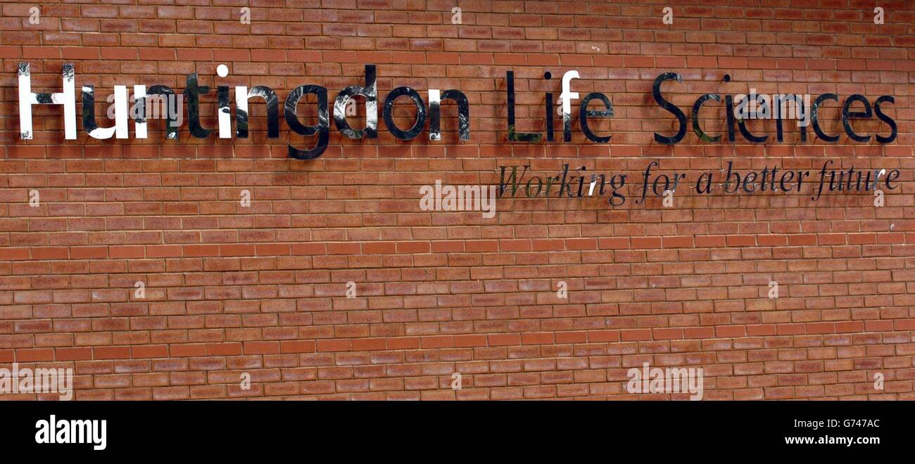 Huntingdon life sciences hi-res stock photography and images - Alamy
