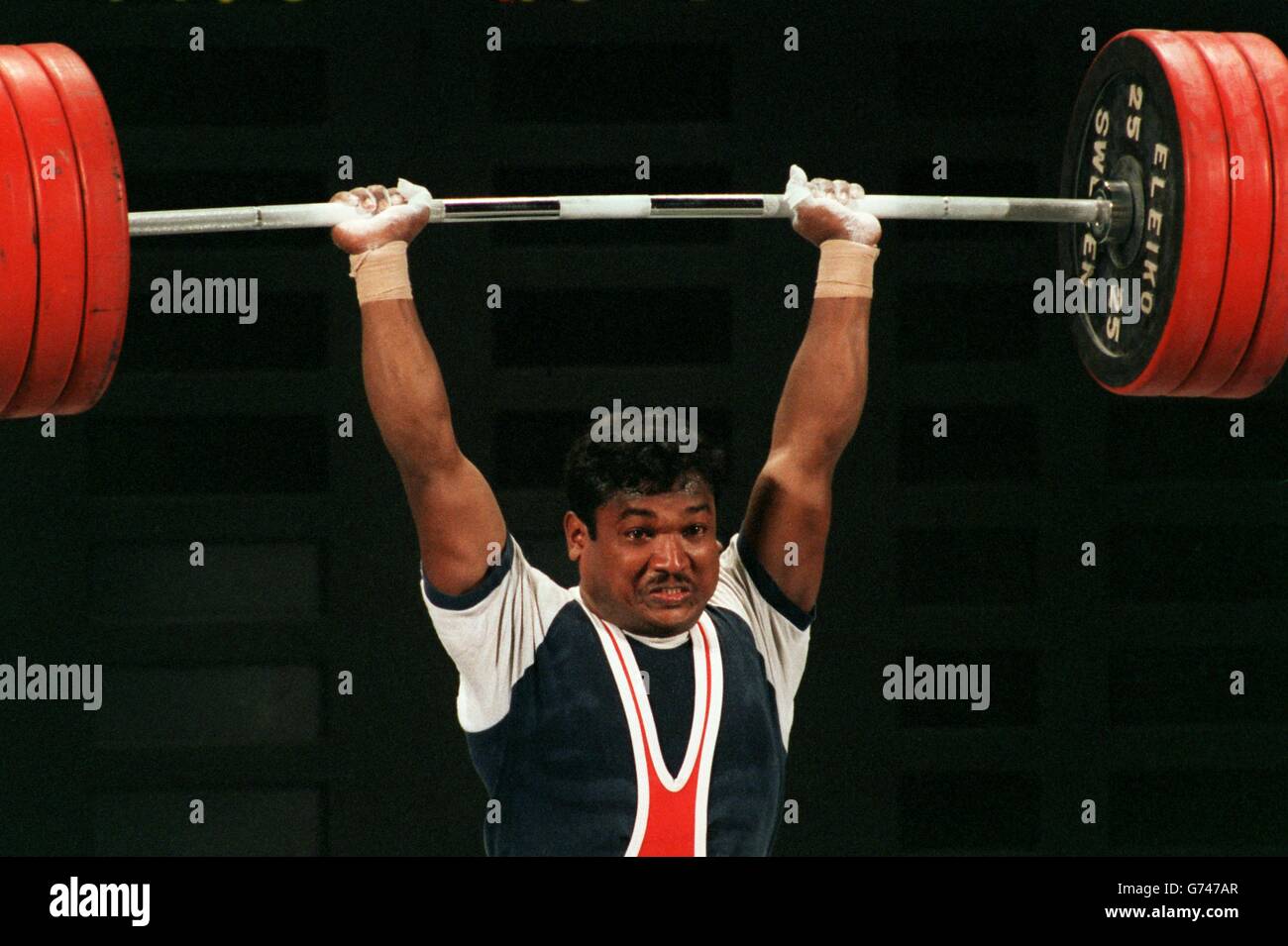 Commonwealth Games Auckland-Weightlifting Stock Photo - Alamy